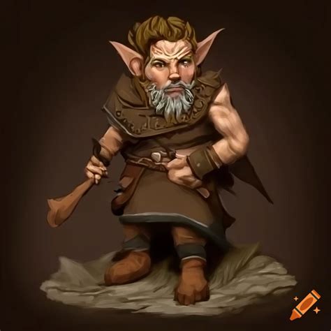 Male Gnome Druid Dnd Character On Craiyon
