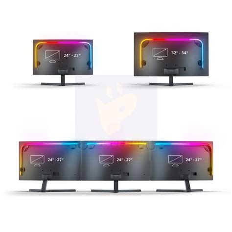 Buy Philips Play Gradient Lightstrip Hue For Pc 24 27 Pc Led Gradient