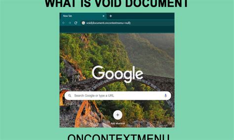 What Is Void Document Oncontextmenu Null Enable The Right Click Techcult
