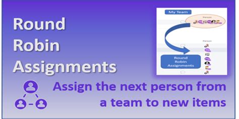 60round Robin Assignments Excellent Team