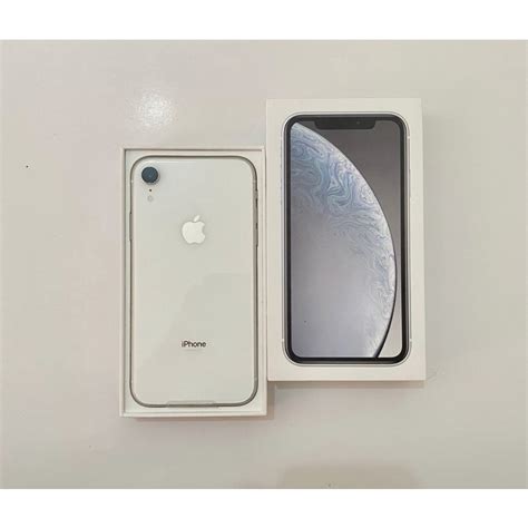 Jual Iphone Xr Gb Bekas Ibox Ready Putih Hitam Shopee Indonesia