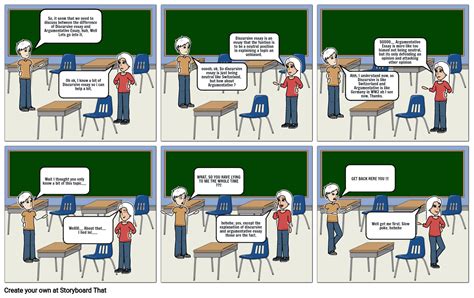 Argumentative Vs Discursive Storyboard By Cefe7ab8
