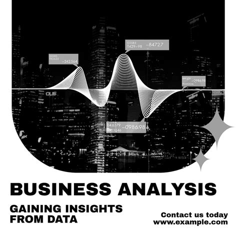 Business Analysis Instagram Post Template Premium Editable Template
