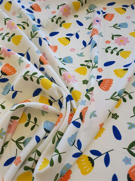 Sofia By Carrington Super Soft Viscose Printed Challis Cw Fabrics