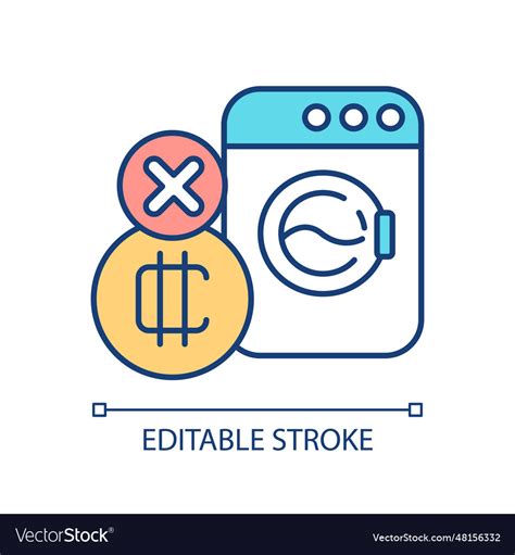 Customizable Traceability Linear Icon Royalty Free Vector