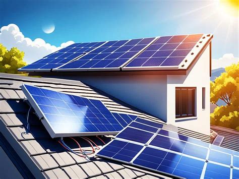 Efficient Solar Power Systems With Panel Inverter And Battery
