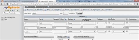 Php Básico Criação De Tabela E Inserção De Dados ~ Dicas E Codigos Web