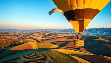 Giro In Mongolfiera Sulle Langhe Panorama Dallalto