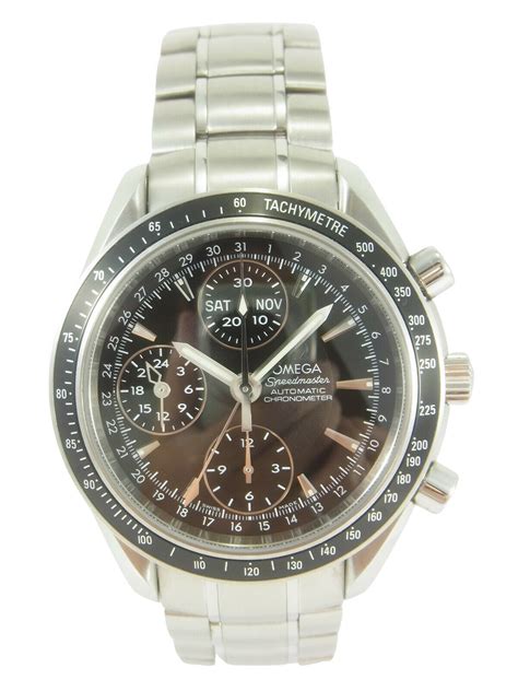 Omega Speedmaster Automatic Chronometer Triple Calendar Watch 3220 50