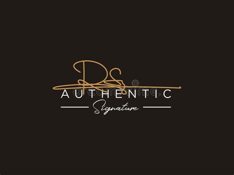 Rs Signature Stock Illustrations 263 Rs Signature Stock Illustrations