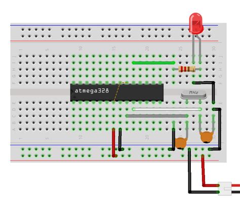 Github Sdcat404atmega328p Vga This Project Shows The The Use Of The Breadboard Uno Pushing