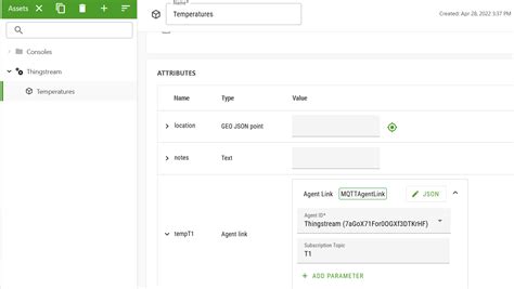 Add A Mqtt Topic Attribute To The Open Remote Mqtt External Agent Agents Protocols And Apis