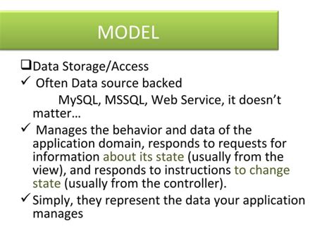 Mvcmodel View Controllerwebenterprisemobile Ppt Web Development Internet