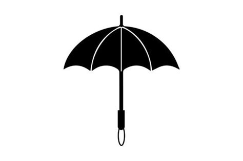 Rain Protection Umbrella Icon Graphic By Prosanjit · Creative Fabrica