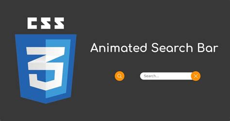 Animated Search Bar Css Geekboots