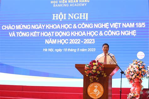 Hội nghị Chào mừng ngày Khoa học Công nghệ Việt Nam và Tổng kết hoạt