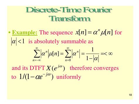 PPT Discrete Time Fourier Transform Discrete Fourier Transform DTFT And DFT Properties