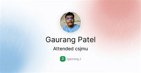 Gaurang Patel • Peerlist