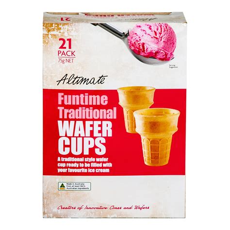 Altimate Funtime Traditional Wafer Cups Pcs Online At Best Price Lulu Qatar