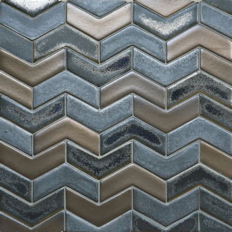Zig Zag Offset Mosaic Encore Ceramics