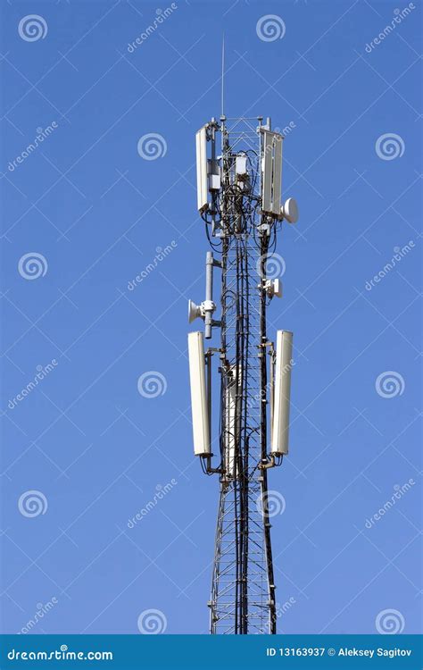 Antenna Mobile Communication Stock Image Image Of Contact Antenna 13163937