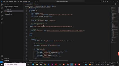 Crafted A Dynamic Restaurant Layout With Html Css And Javascript Ayush Soni Posted On The