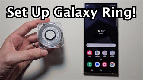 Samsung Galaxy Ring How To Set Up Connect To Phone YouTube