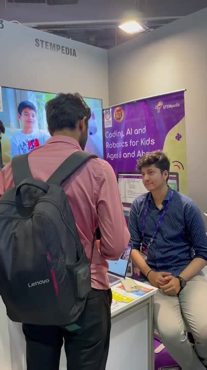 Video Vivek Verma On Linkedin Startupmahakumbh Stem Ai Coding Robotics