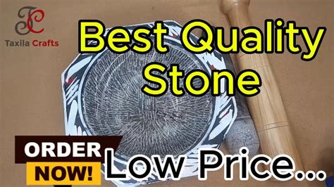 Taxila Crafts Original Taxila Stone Handmade Chattu Watta Langri Danda Kundi Watta 9 Dori