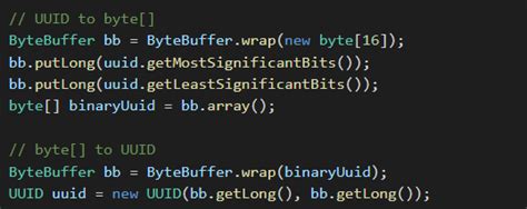 Uuidを正しく保存する方法（hibernatemysql）