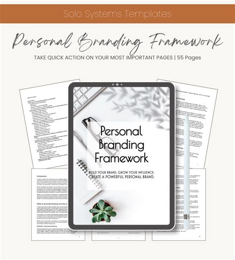 The Personal Branding Framework Solo Systems Templates