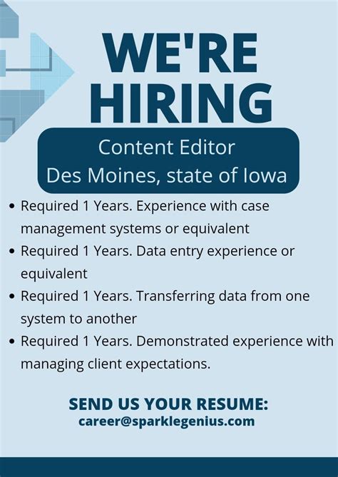 Sparkle Genius Llc On Linkedin Content Editor Sparklegenius Sparklegeniusjobs