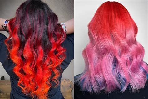 8 Red Ombre Hair Ideas