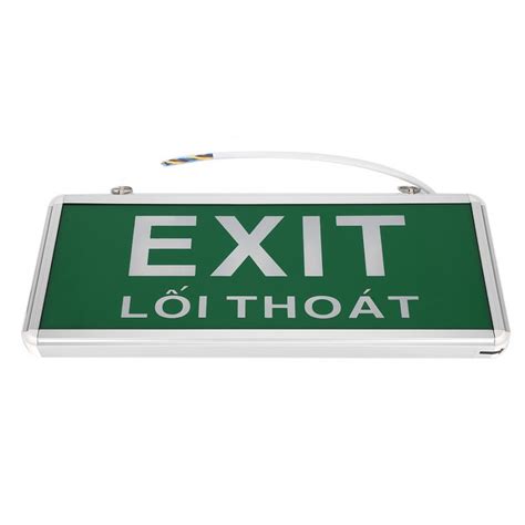Led Emergency Exit Lighting Sign Safety Indicator Vicedeal