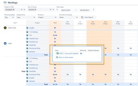 How To Generate User Worklog Reports In Jira Atlassian Community