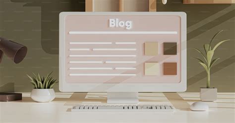 책상 위에 놓인 데스크톱 컴퓨터 사진 Unsplash의 블로깅 이미지