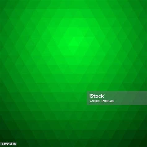 녹색 라임 추상 기하학적 Rumpled 삼각형 낮은 폴 리 스타일 벡터 일러스트 그래픽 배경 어두운 검은색과 녹색 색상 웹 템플릿 세부 정보 0명에 대한 스톡 벡터 아트 및