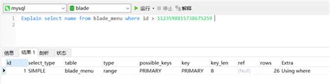 SQL中Explain的用法 helloliyh 博客园