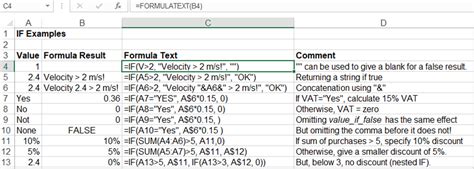 The Decisive IF Function In Excel Excel For Engineers