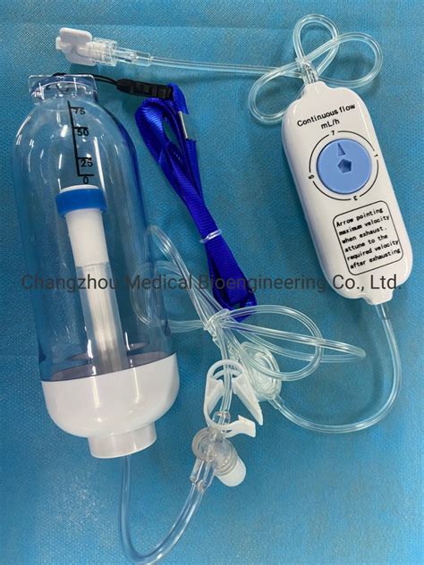 disposable portable intravenous infusion pump 100ml with multirate