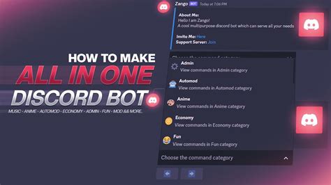 How To Make An All In One Discord Bot With Dashboard Odd Coder Youtube
