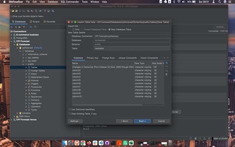 Migrating Data Between Databases Using Dbvisualizer