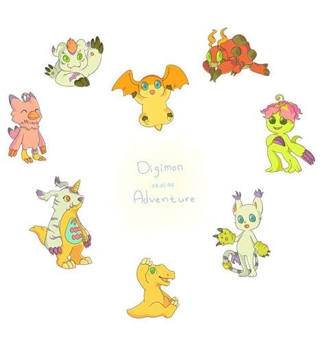 Chibi Digimon Digimon Digimon Adventure Digimon Digital Monsters