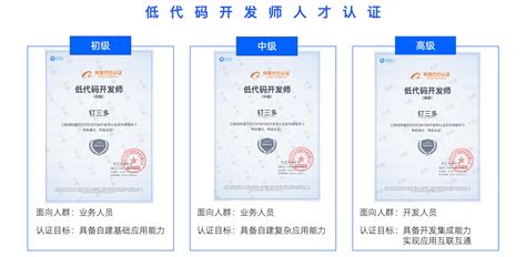 提升职场竞争力！低代码开发师（高级）认证发布 阿里云开发者社区