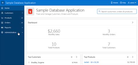 Understanding Sample Database Application