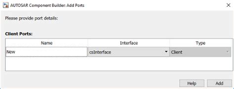 Configure Autosar Client Server Communication Matlab And Simulink