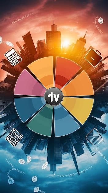 Analyzing Business Chart Premium Ai Generated Image