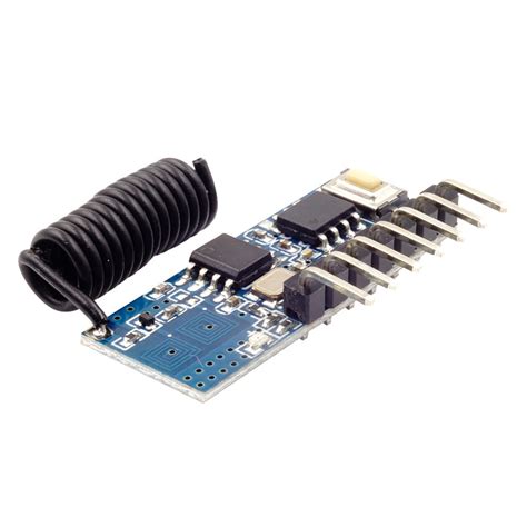 Mhz RF Receiver Learning Code Module Wireless Channel Output