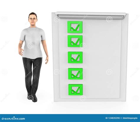 Checkmark To Do List Document For Preparation Or Planning Schedule Or Organize Business Plan