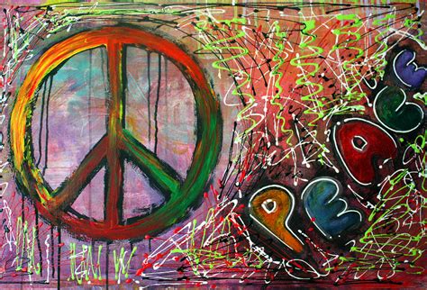 Peace Love Wall Art Canvas At Leah Woodcock Blog